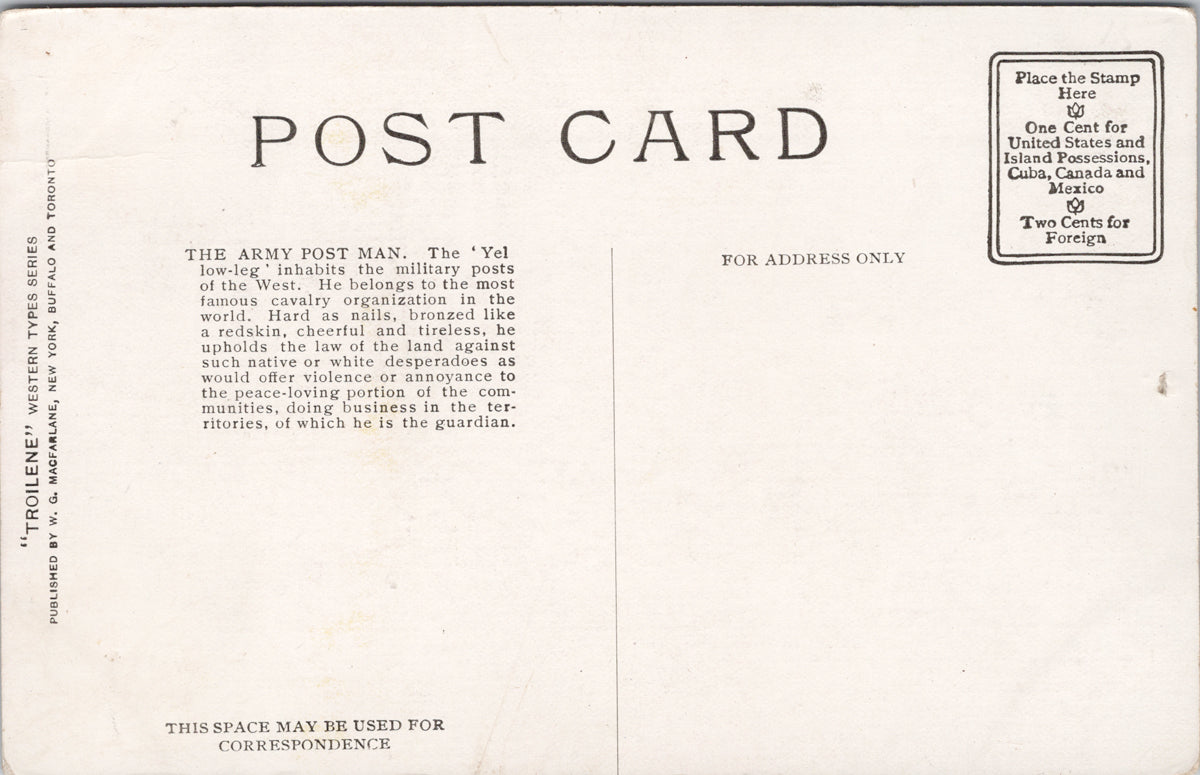 John Innes Artist Cowboy and Horse Postcard – Dee's Postcards