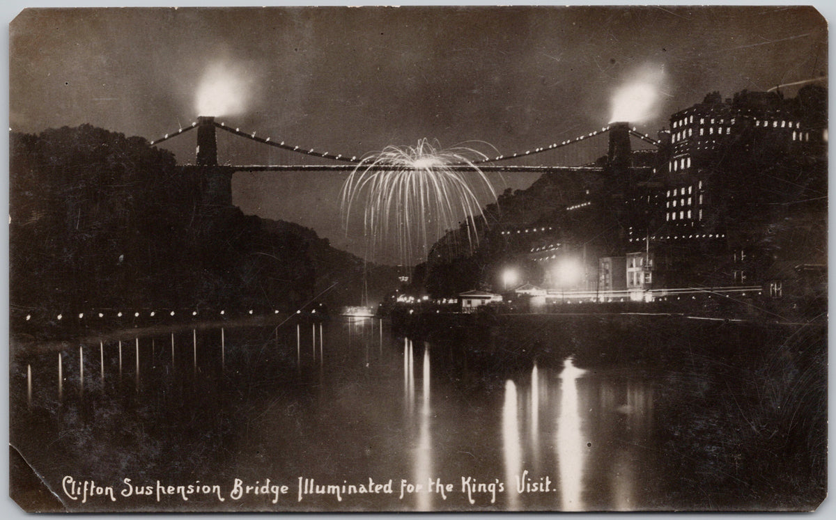 Bristol England Clifton Suspension Bridge Postcard – Dee's Postcards