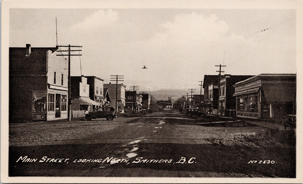 Main Street Smithers British Columbia Postcard – Dee's Postcards