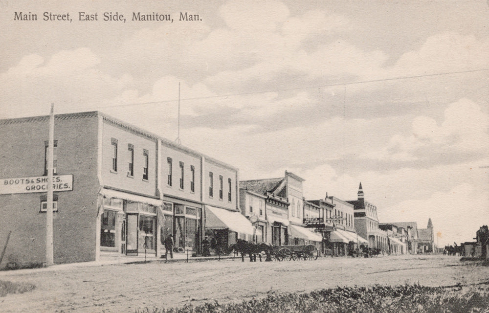 Manitou Manitoba Main Street Nellie McClung Hometown Robert Wesley McC ...